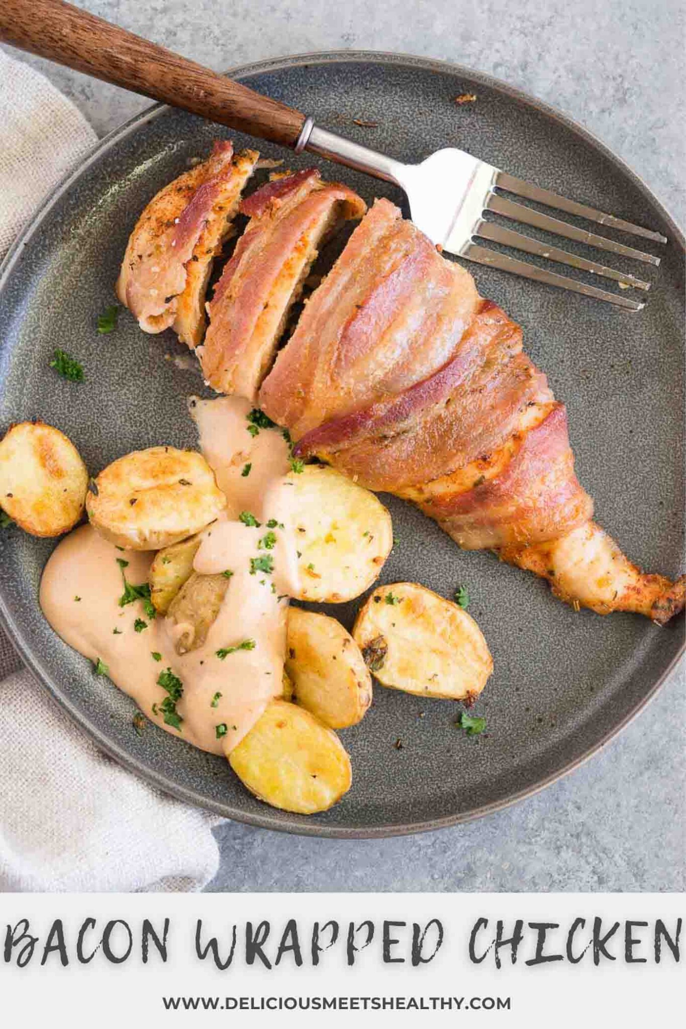 Bacon Wrapped Chicken | Delicious Meets Healthy