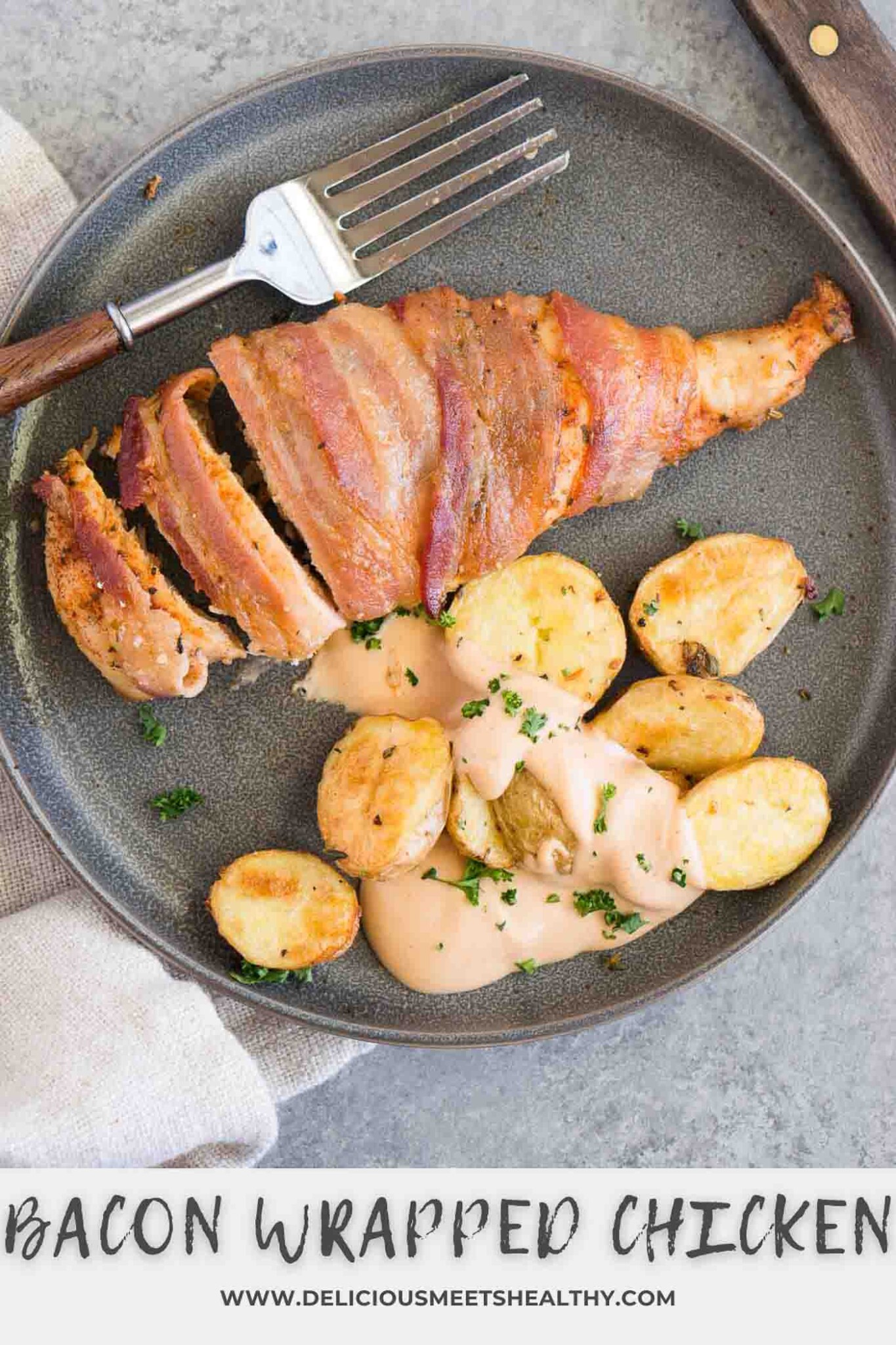 Bacon Wrapped Chicken | Delicious Meets Healthy