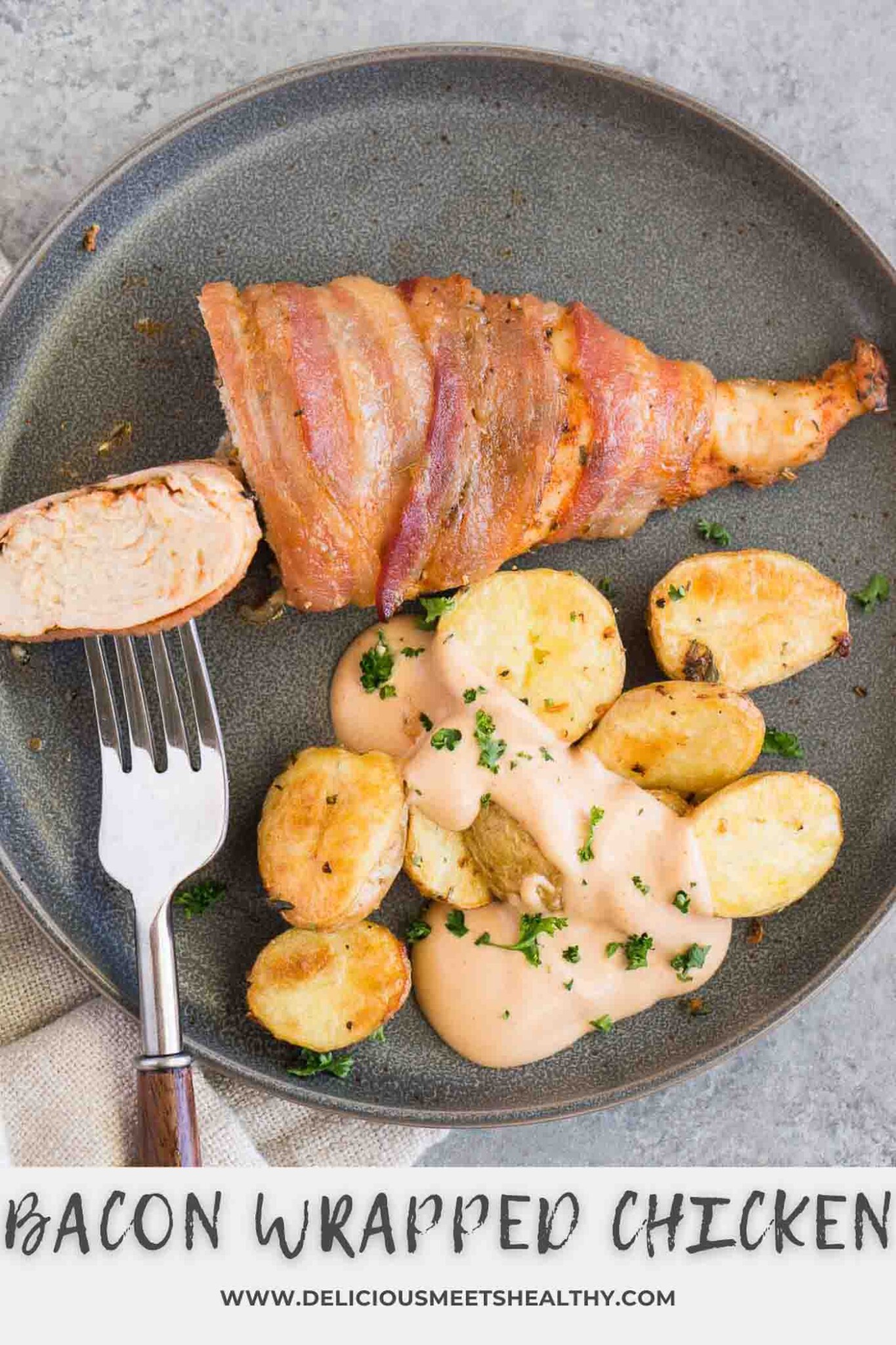 Bacon Wrapped Chicken | Delicious Meets Healthy