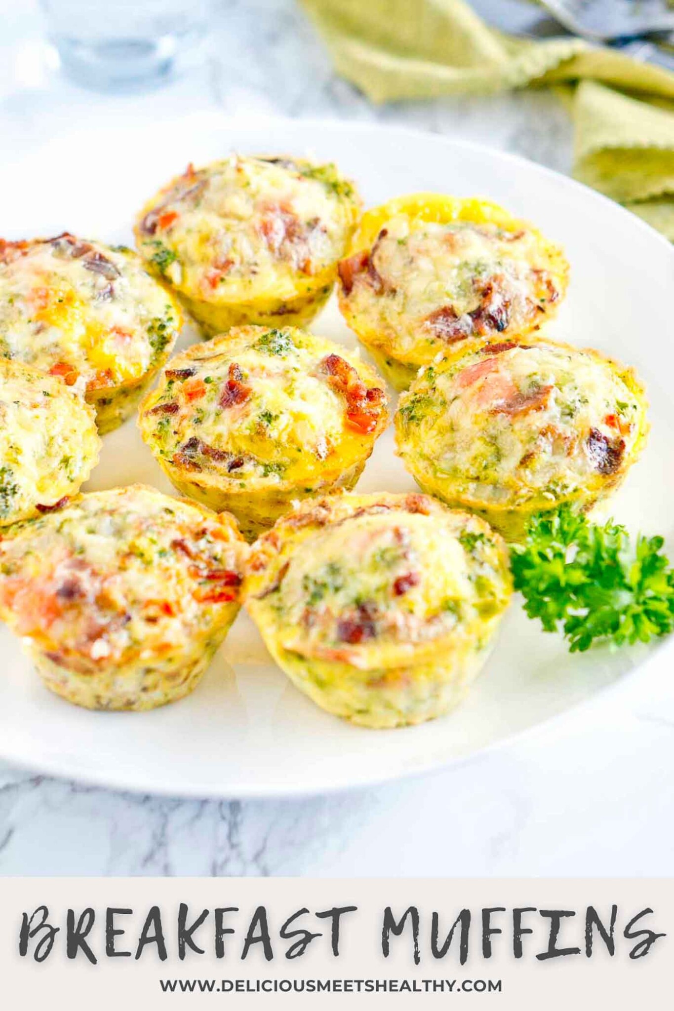Breakfast Egg Muffins - Delicious Meets Healthy