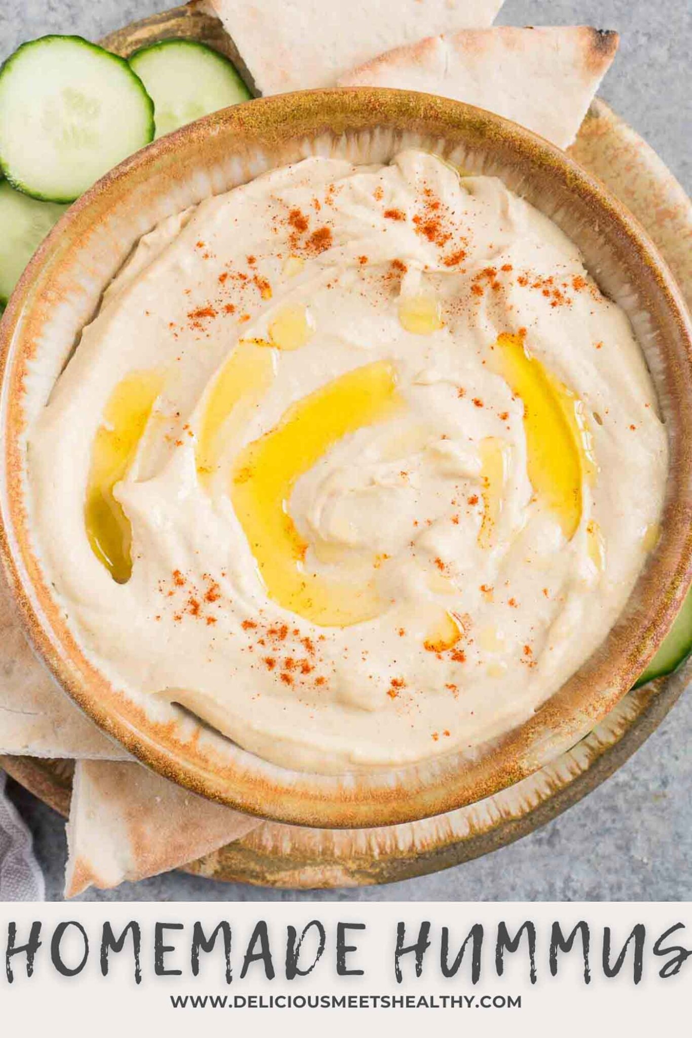 How to Make Hummus - Delicious Meets Healthy