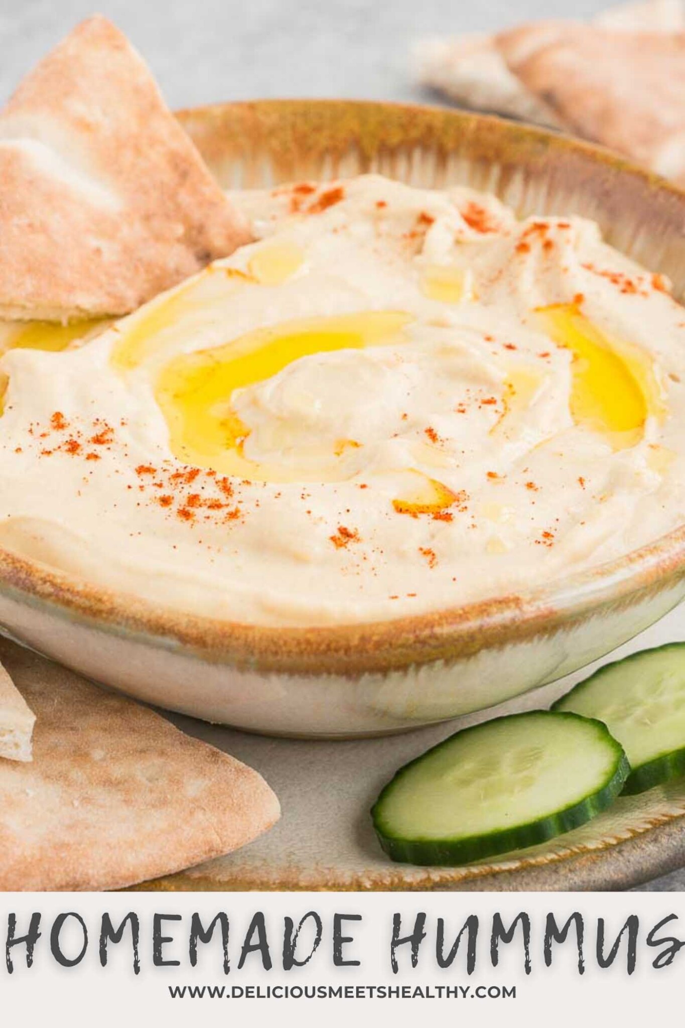 How to Make Hummus - Delicious Meets Healthy