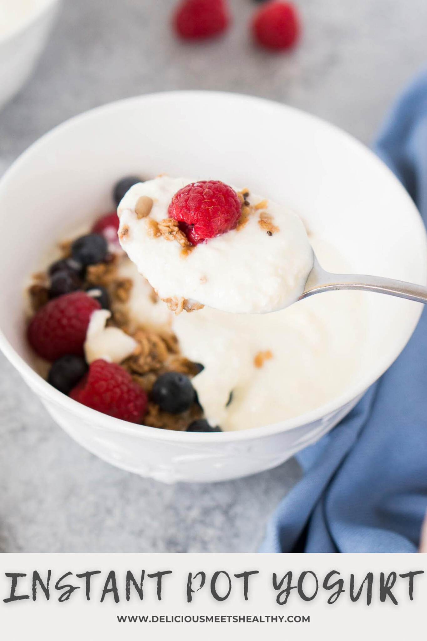 Instant Pot Yogurt - Delicious Meets Healthy
