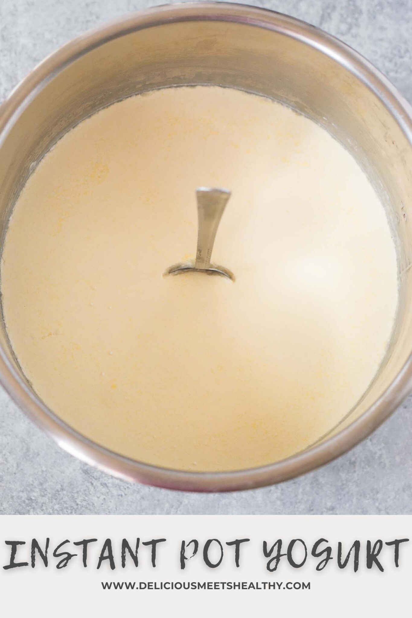 Instant Pot Yogurt - Delicious Meets Healthy