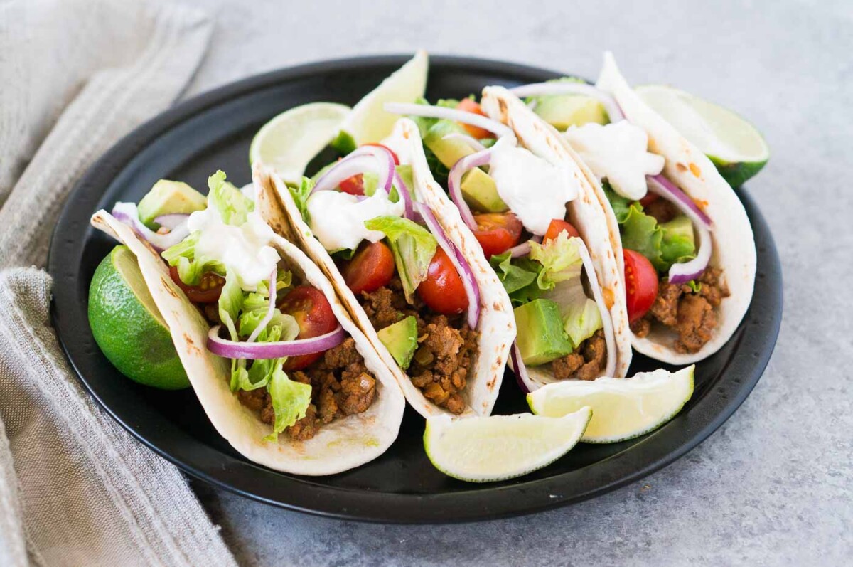 Ground Beef Tacos - Delicious Meets Healthy