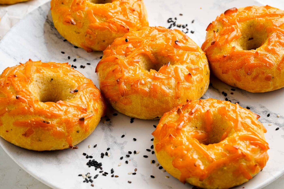 Cheese Bagels - Delicious Meets Healthy