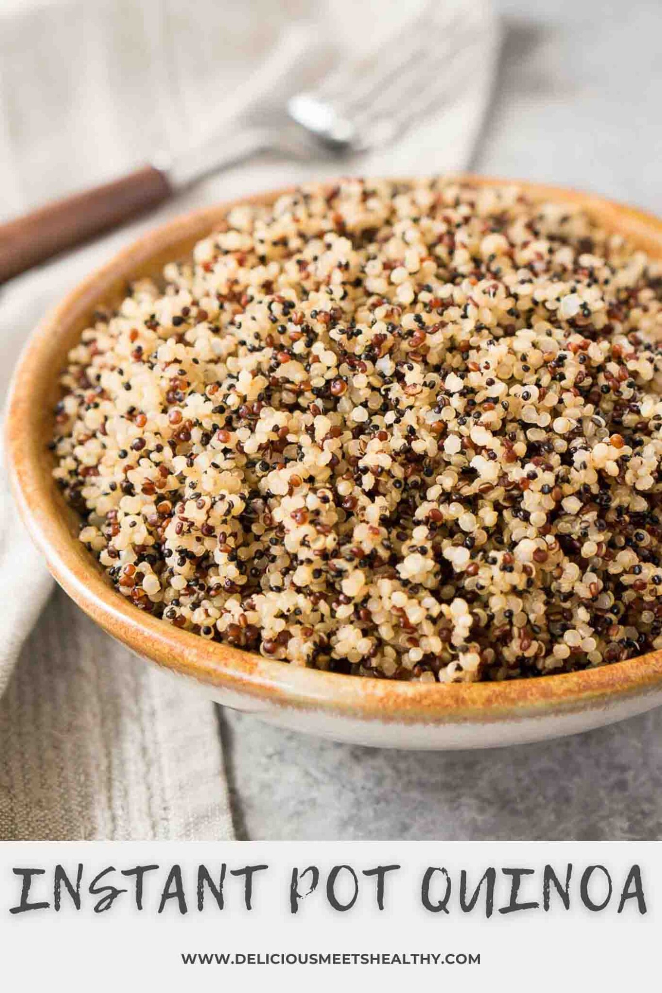 Instant Pot Quinoa (Fluffy & Perfect) - Delicious Meets Healthy