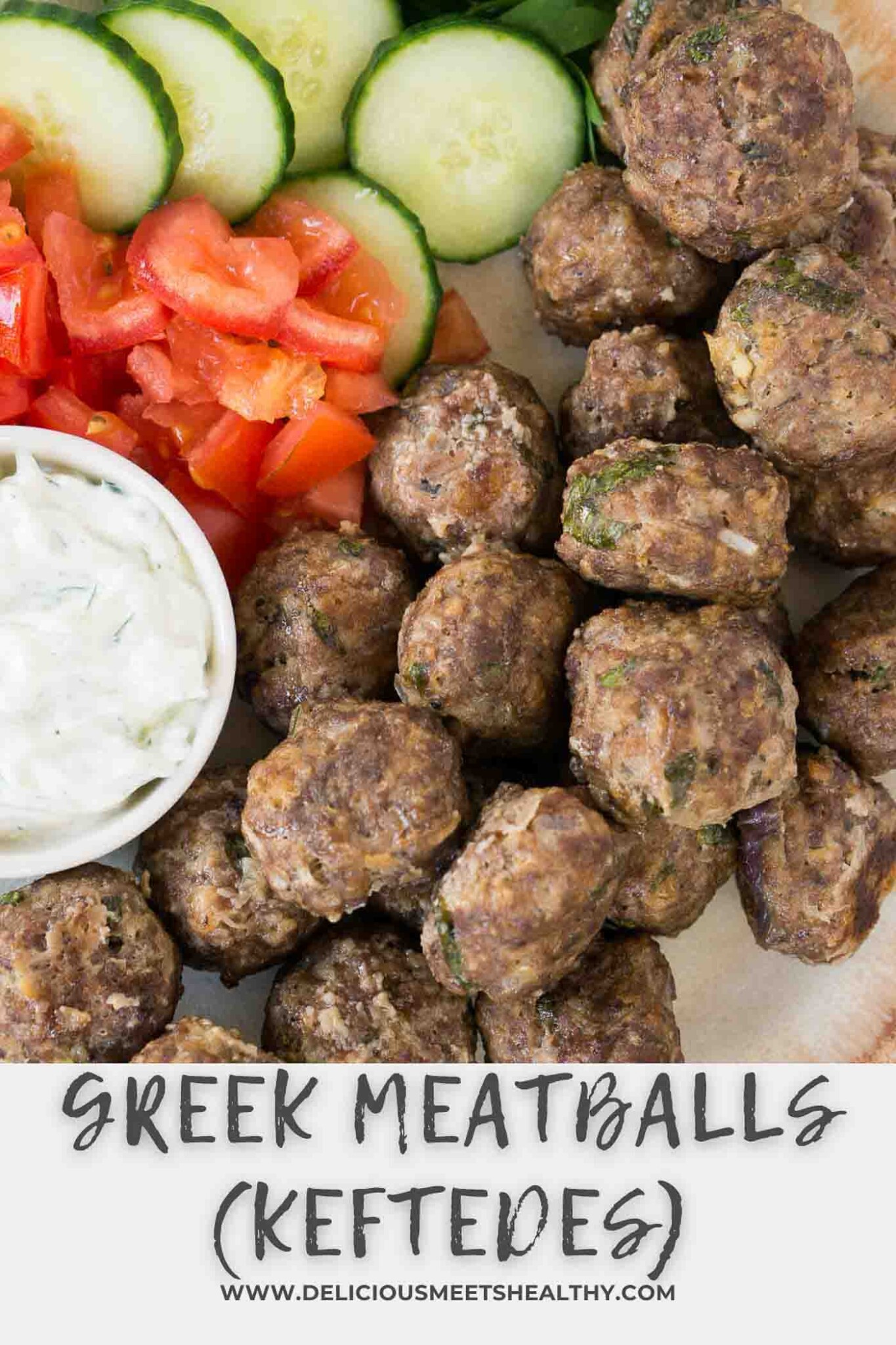 Greek Meatballs (Keftedes) - Delicious Meets Healthy
