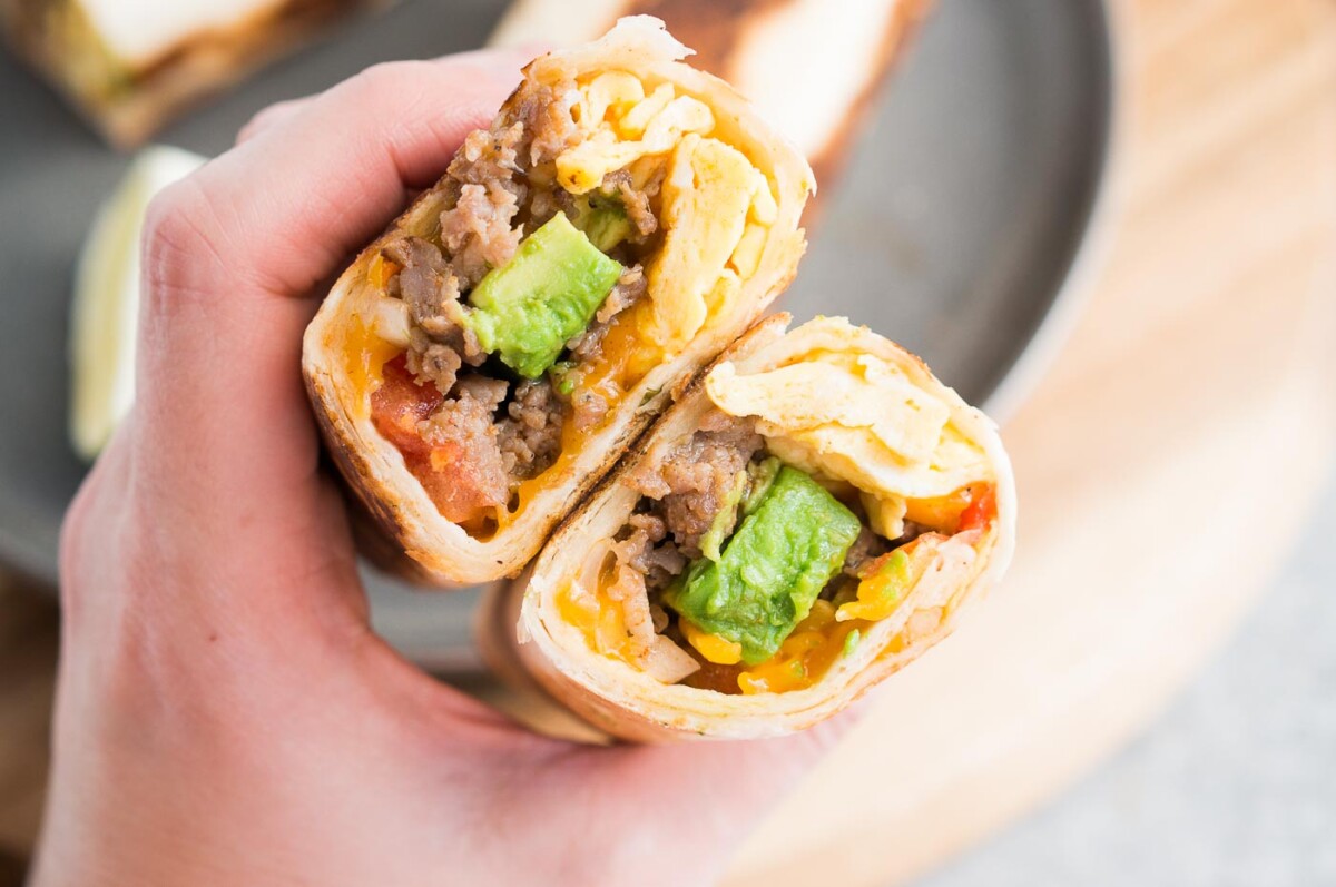 Breakfast Burrito - Delicious Meets Healthy