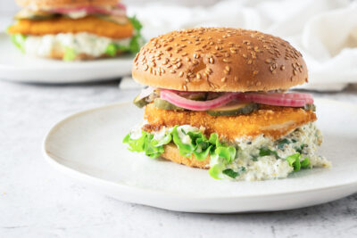 Crispy Fish Burger - Delicious Meets Healthy