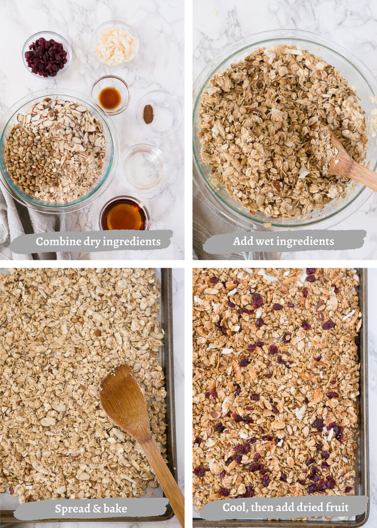 Homemade Granola Recipe - Delicious Meets Healthy