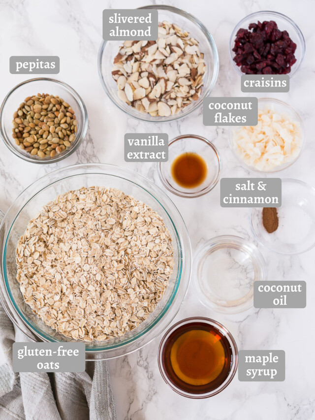 Homemade Granola Recipe - Delicious Meets Healthy