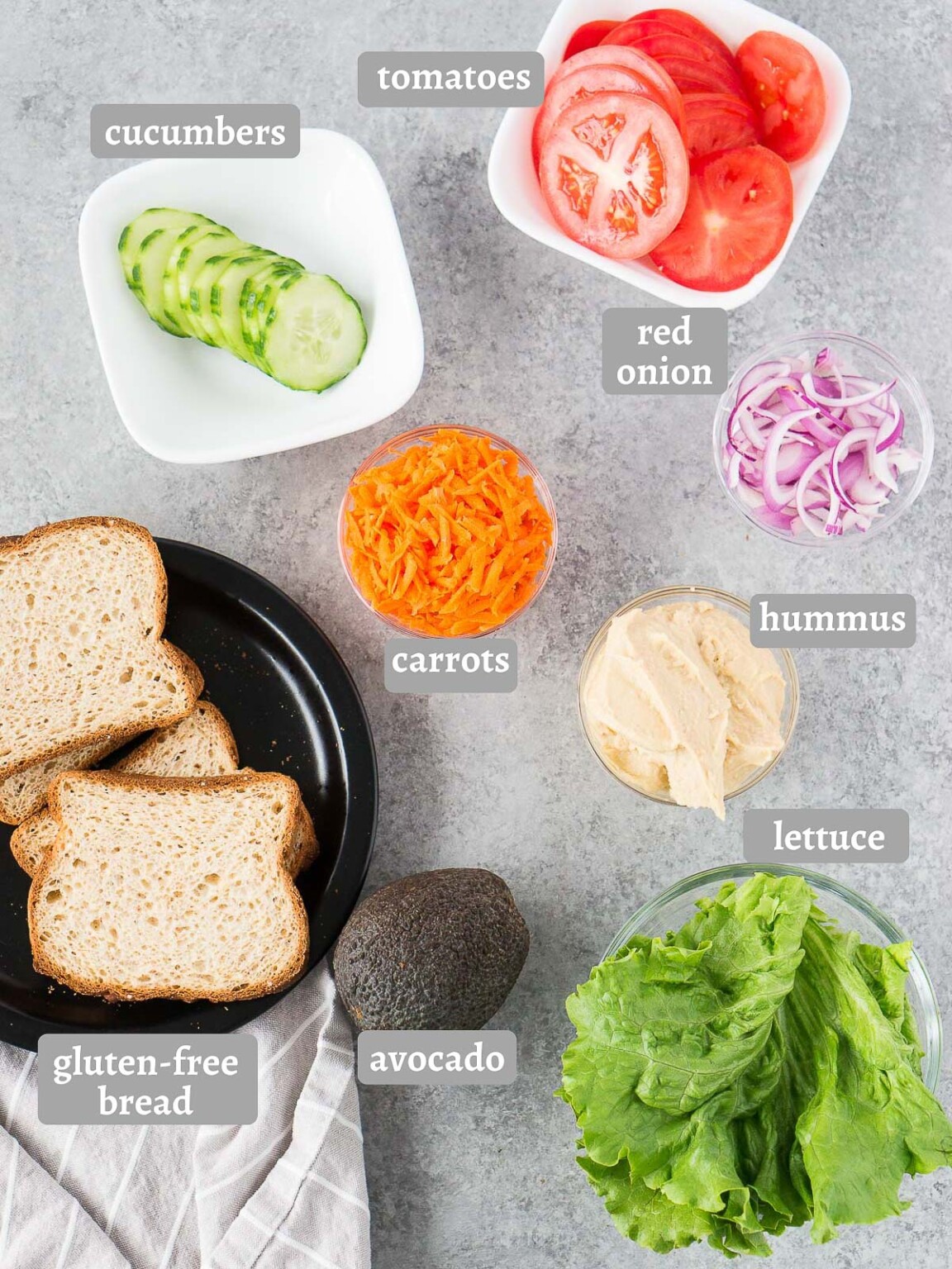 Healthy Veggie Sandwich - Delicious Meets Healthy