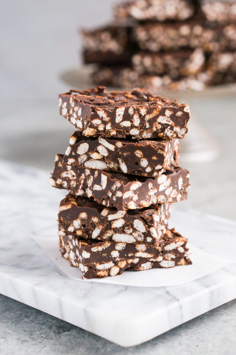 Chocolate Crunch Bars - Delicious Meets Healthy