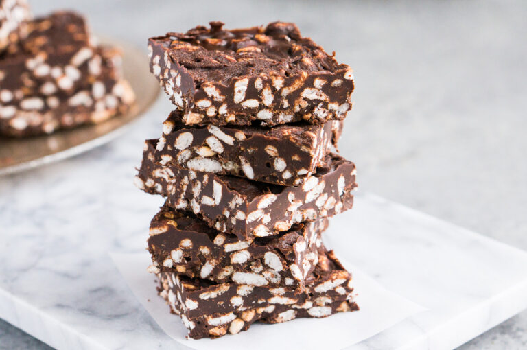 Chocolate Crunch Bars - Delicious Meets Healthy
