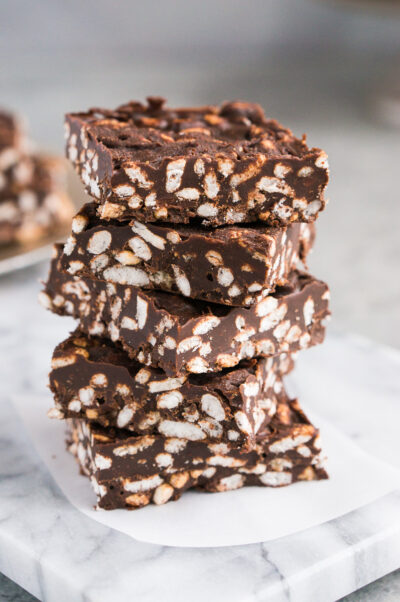 Chocolate Crunch Bars - Delicious Meets Healthy