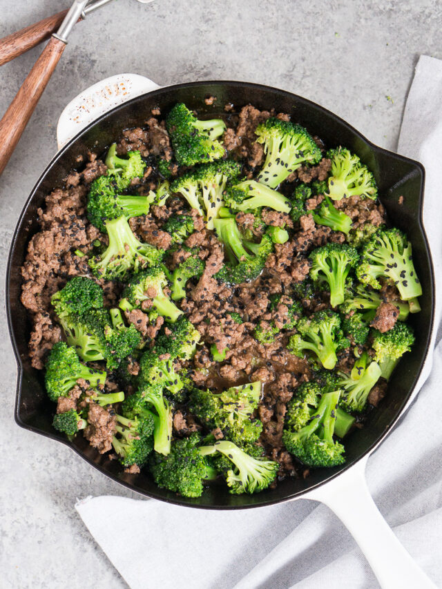 Ground Beef and Potatoes (One Pot Comfort Food) - Delicious Meets Healthy