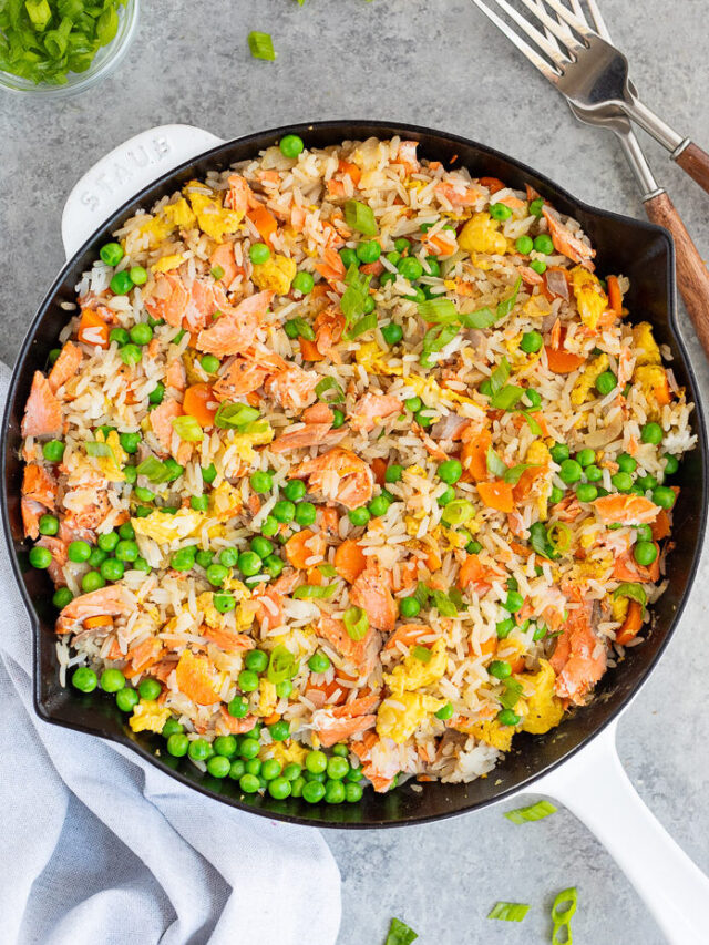 Salmon Rice Bowl - Delicious Meets Healthy