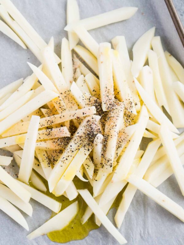 Homemade French Fries (Crispy and Healthy) - Delicious Meets Healthy