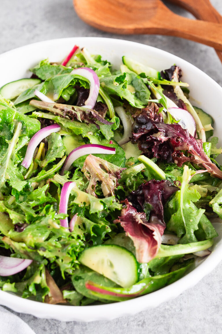 Mixed Green Salad - Delicious Meets Healthy