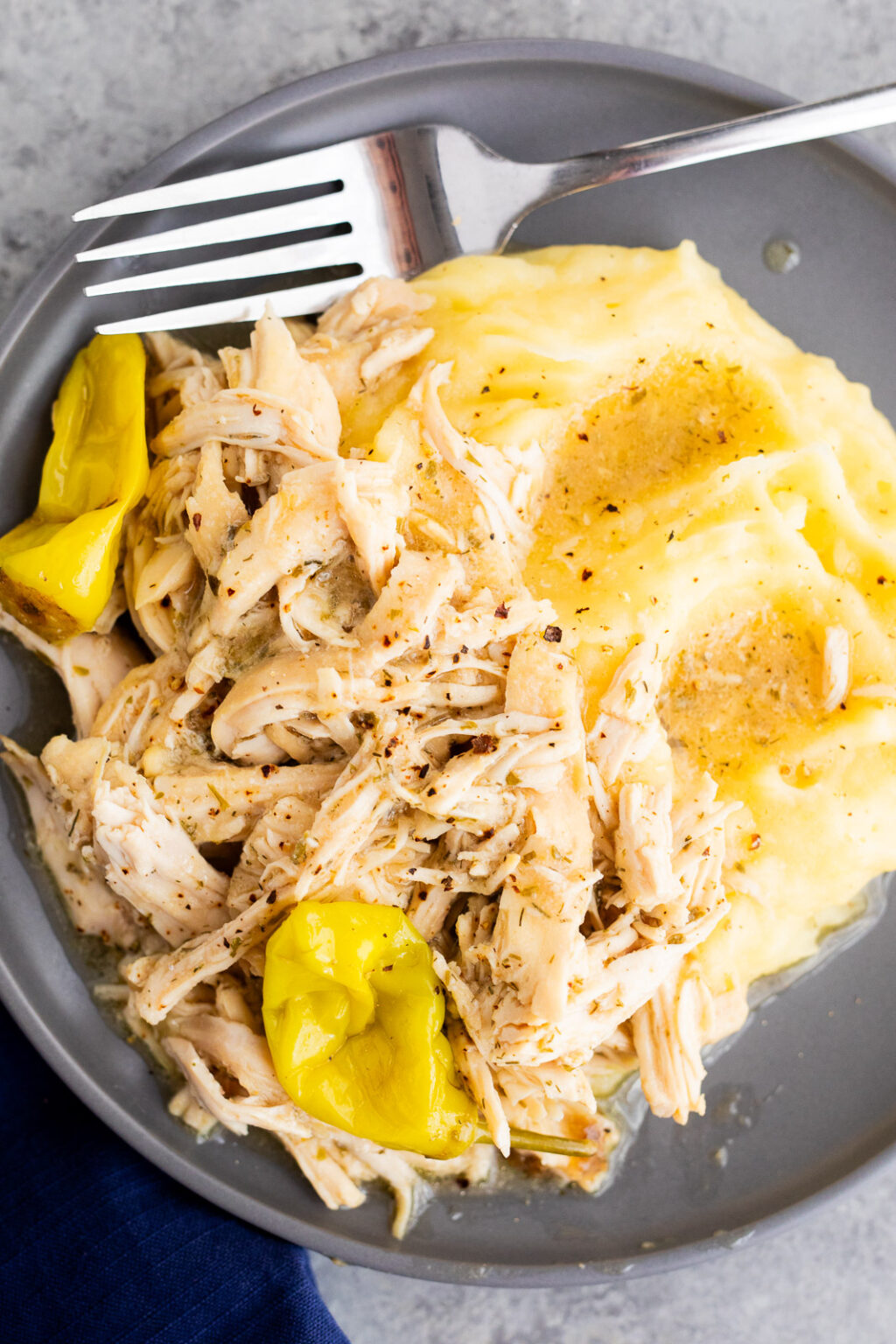 Slow Cooker Mississippi Chicken (From Scratch, No Packets) - Delicious ...