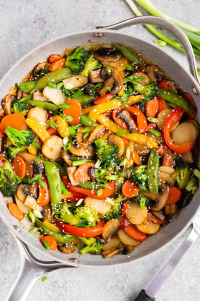 Easy Vegetable Stir Fry - Delicious Meets Healthy